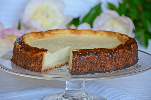 German Cheesecake with Greek Yogurt | Spoonfuls of Germany